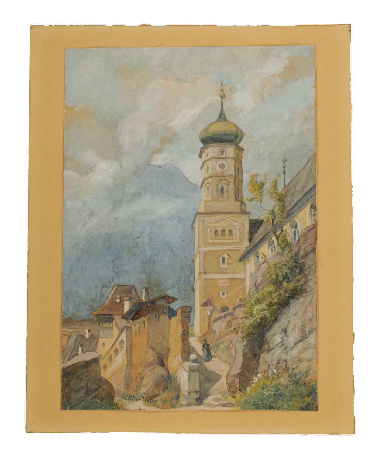 Lot 674 - ATT.ADOLF HITLER (1889 - 1945) AN EARLY 20TH